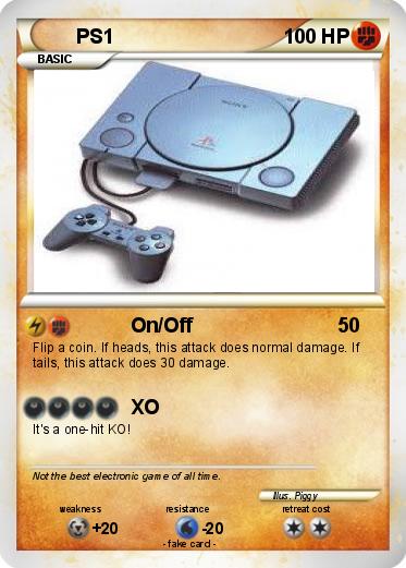 Pokémon PS1 3 3 - On/Off - My Pokemon Card