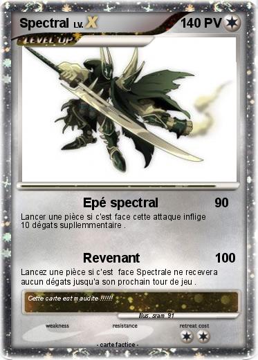 Pokémon Spectral 29 29 - Epé spectral - Ma carte Pokémon