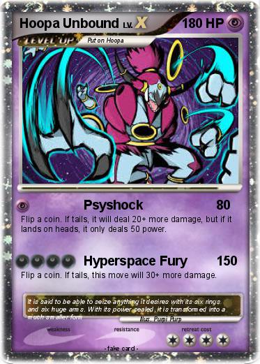 Pokémon Hoopa Unbound 74 74 - Psyshock - My Pokemon Card