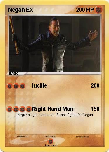 Pokémon Negan EX - lucille - My Pokemon Card