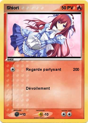 Pokémon Shiori - Regarde parlysant 0 - Ma carte Pokémon