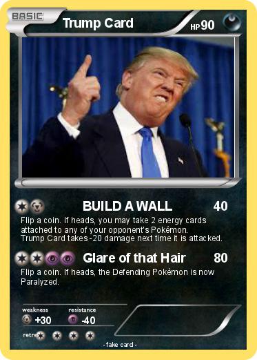 Pokémon Trump Card 1 1 - BUILD A WALL - My Pokemon Card