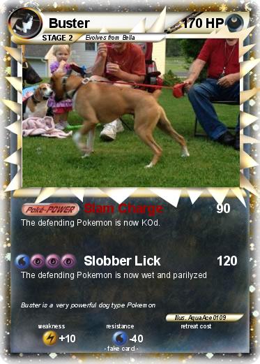 Pokémon Buster 91 91 - Slam Charge - My Pokemon Card