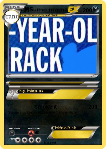 Pokémon Sumo mama - Smoke it - My Pokemon Card