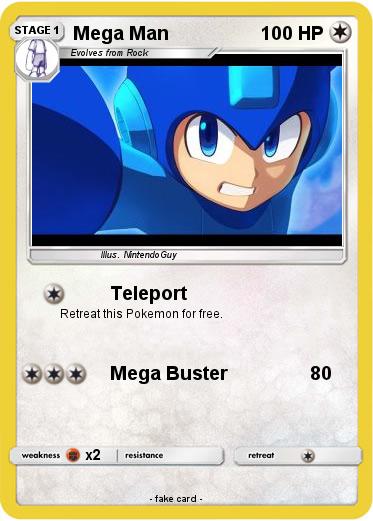 Pokémon Mega Man 454 454 - Teleport - My Pokemon Card