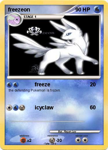 Pokémon freezeon 2 2 - freeze - My Pokemon Card