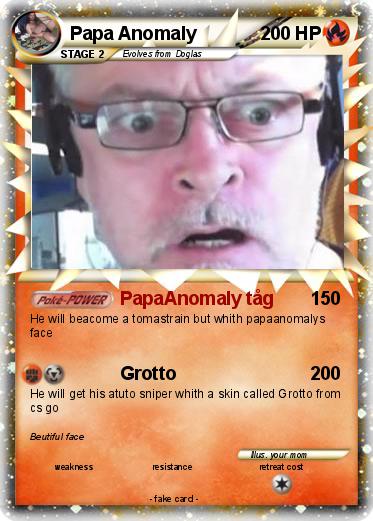 Pokémon Papa Anomaly - PapaAnomaly tåg - My Pokemon Card