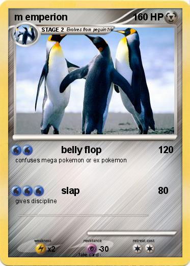 Pokémon m emperion - belly flop - My Pokemon Card