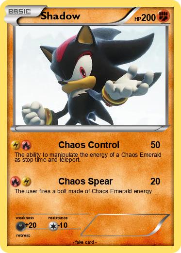 Pokémon Shadow 14699 14699 - Chaos Control - My Pokemon Card