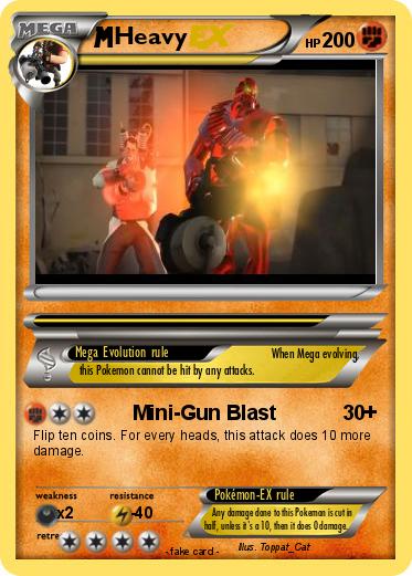 Pokémon Heavy 634 634 - Mini-Gun Blast - My Pokemon Card