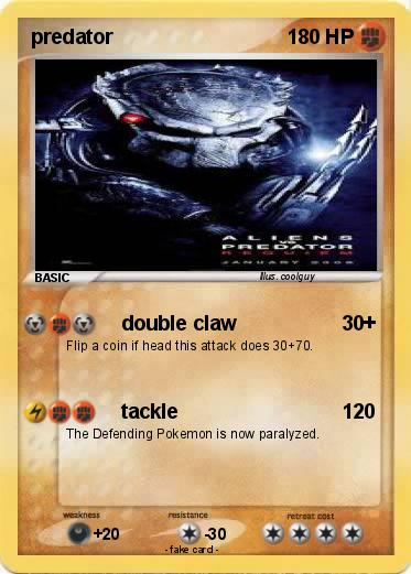 Pokémon predator 577 577 - double claw - My Pokemon Card