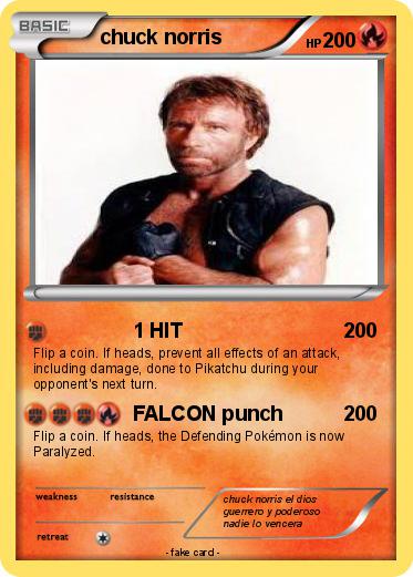 Pokémon chuck norris 3332 3332 - 1 HIT - My Pokemon Card