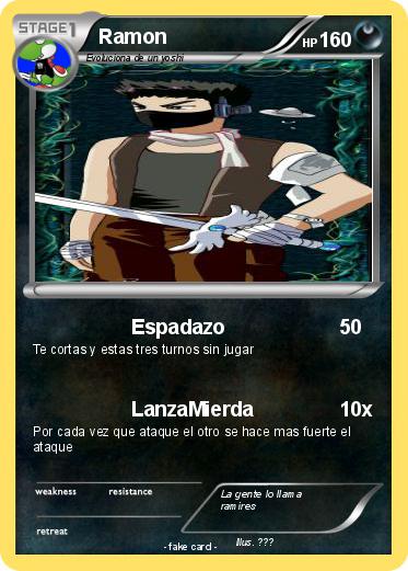 Pokémon Ramon 38 38 - Espadazo - Mi carta pokémon
