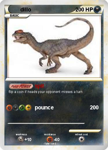 Pokémon dillo 7 7 - spit - My Pokemon Card