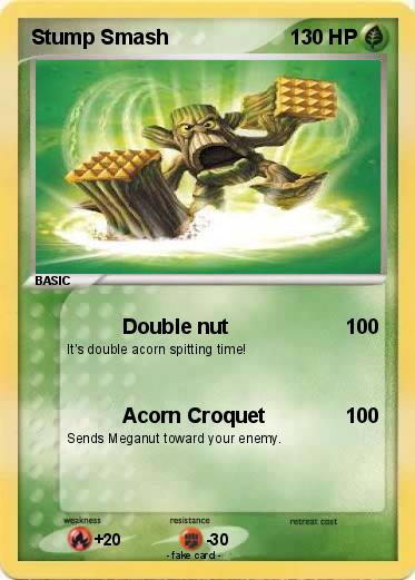 Pokémon Stump Smash 115 115 - Double nut - My Pokemon Card