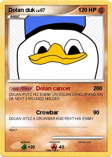 Pokémon Dolan duk 7 7 - Dolan cancer - My Pokemon Card