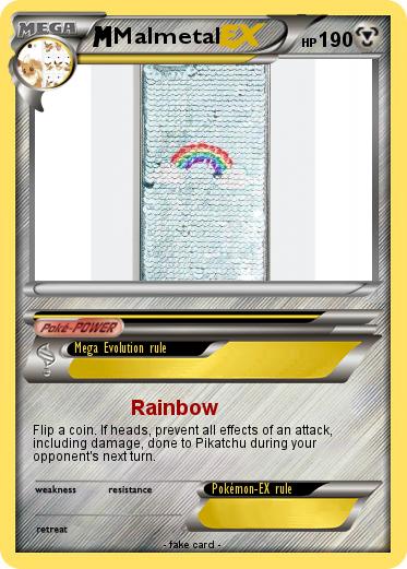 Pokémon Malmetal - Rainbow - My Pokemon Card