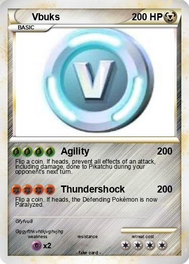 Pokémon Vbuks - Agility - My Pokemon Card