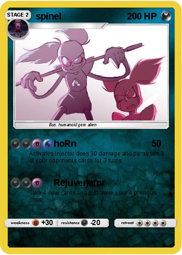 Pokémon spinel 24 24 - hoRn - My Pokemon Card