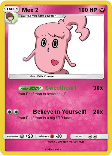 Pokémon Mee 2 2 - Sweetheart - My Pokemon Card
