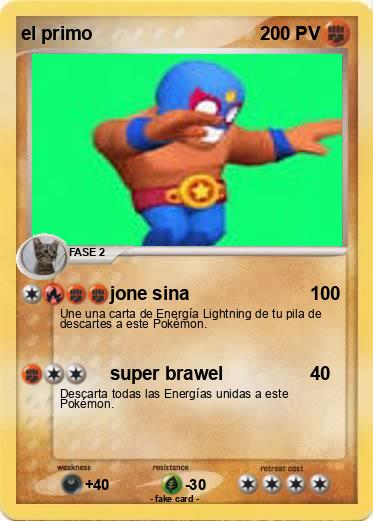 Pokémon el primo 43 43 - jone sina - Mi carta pokémon