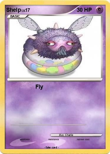 Pokémon Shelp 1 1 - Fly - My Pokemon Card