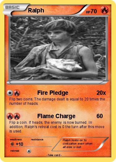 Pokémon Ralph 171 171 - Fire Pledge - My Pokemon Card