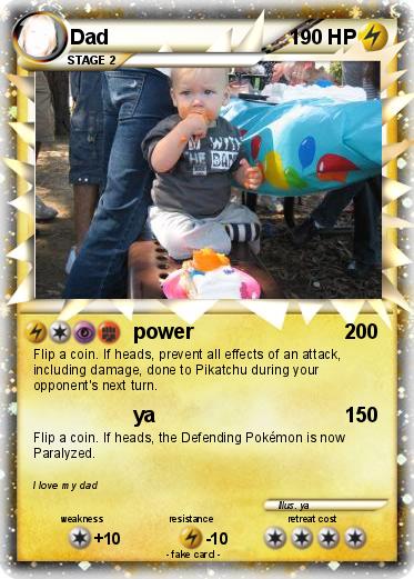 Pokémon Dad 817 817 - power - My Pokemon Card