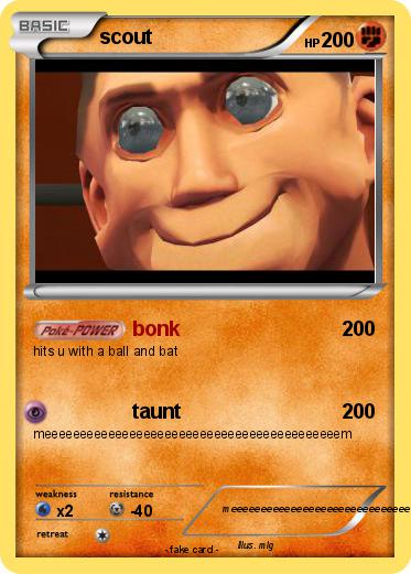 Pokémon scout 342 342 - bonk - My Pokemon Card