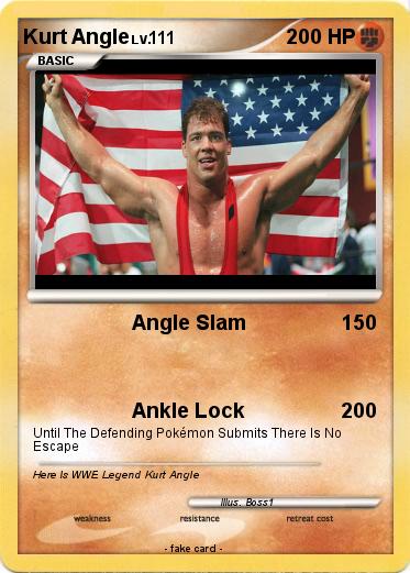 Pokémon Kurt Angle 45 45 - Angle Slam - My Pokemon Card