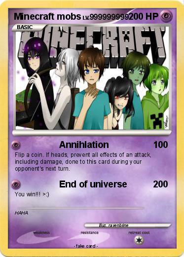 Pokémon Minecraft mobs 7 7 - Annihlation - My Pokemon Card