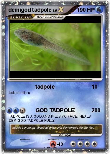 Pokémon demigod tadpole - tadpole - My Pokemon Card