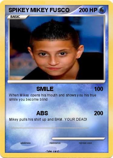 Pokémon SPIKEY MIKEY FUSCO 1 1 - SMILE - My Pokemon Card