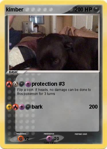 Pokémon kimber 4 4 - protection #3 - My Pokemon Card