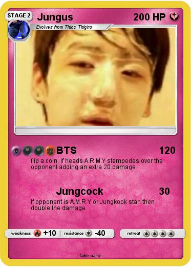 Pokémon Jungus - BTS - My Pokemon Card