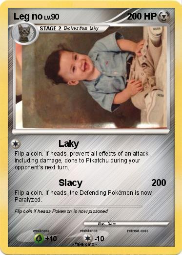 Pokémon Leg no - Laky - My Pokemon Card