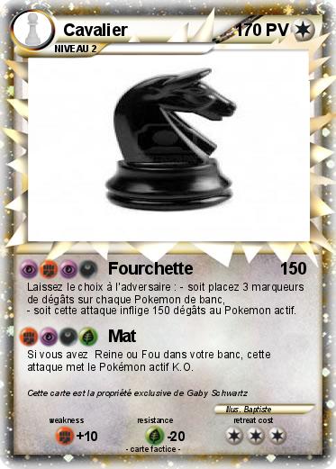 Pokémon Cavalier 46 46 - Fourchette - Ma carte Pokémon