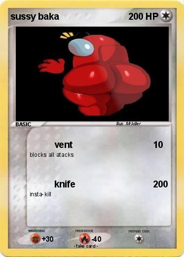 Pokémon sussy baka 25 25 - vent - My Pokemon Card