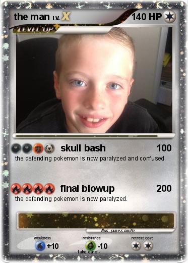 Pokémon the man 59 59 - skull bash - My Pokemon Card