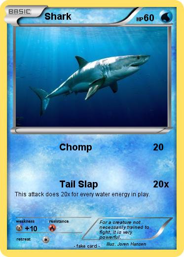Pokémon Shark 631 631 - Chomp - My Pokemon Card