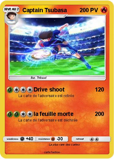 Pokémon Captain Tsubasa 1 1 - Drive shoot - Ma carte Pokémon