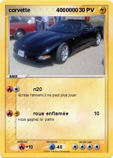 Pokémon corvette 4000000 4000000 - n20 - Ma carte Pokémon