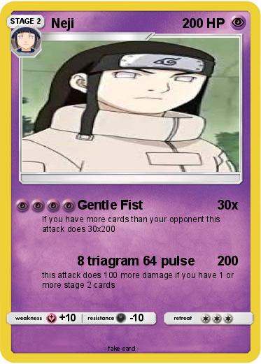 Pokémon Neji 383 383 - Gentle Fist - My Pokemon Card