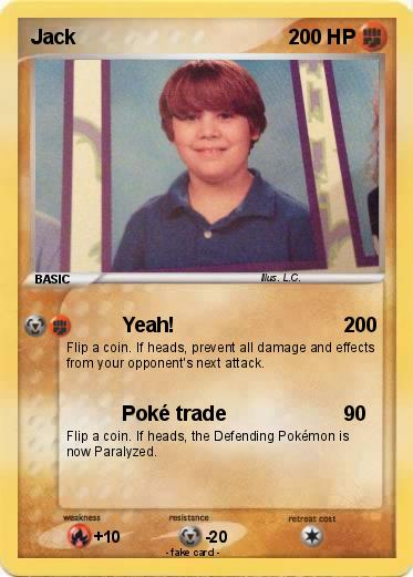 Pokémon Jack 1982 1982 - Yeah! - My Pokemon Card