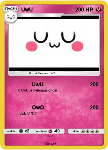 Pokémon UwU 73 73 - UwU - My Pokemon Card
