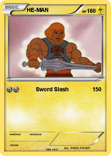 Pokémon HE MAN 33 33 - Sword Slash - My Pokemon Card