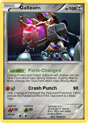 Pokémon Galleom 27 27 - Form-Changed - My Pokemon Card