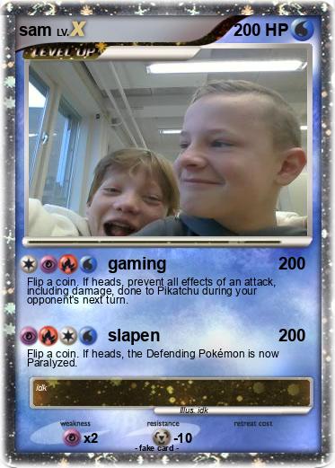 Pokémon sam 1808 1808 - gaming - My Pokemon Card