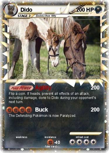 Pokémon Dido 6 6 - Agility - My Pokemon Card