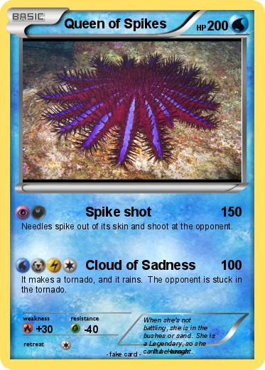 Pokémon Queen of Spikes - Spike shot - My Pokemon Card